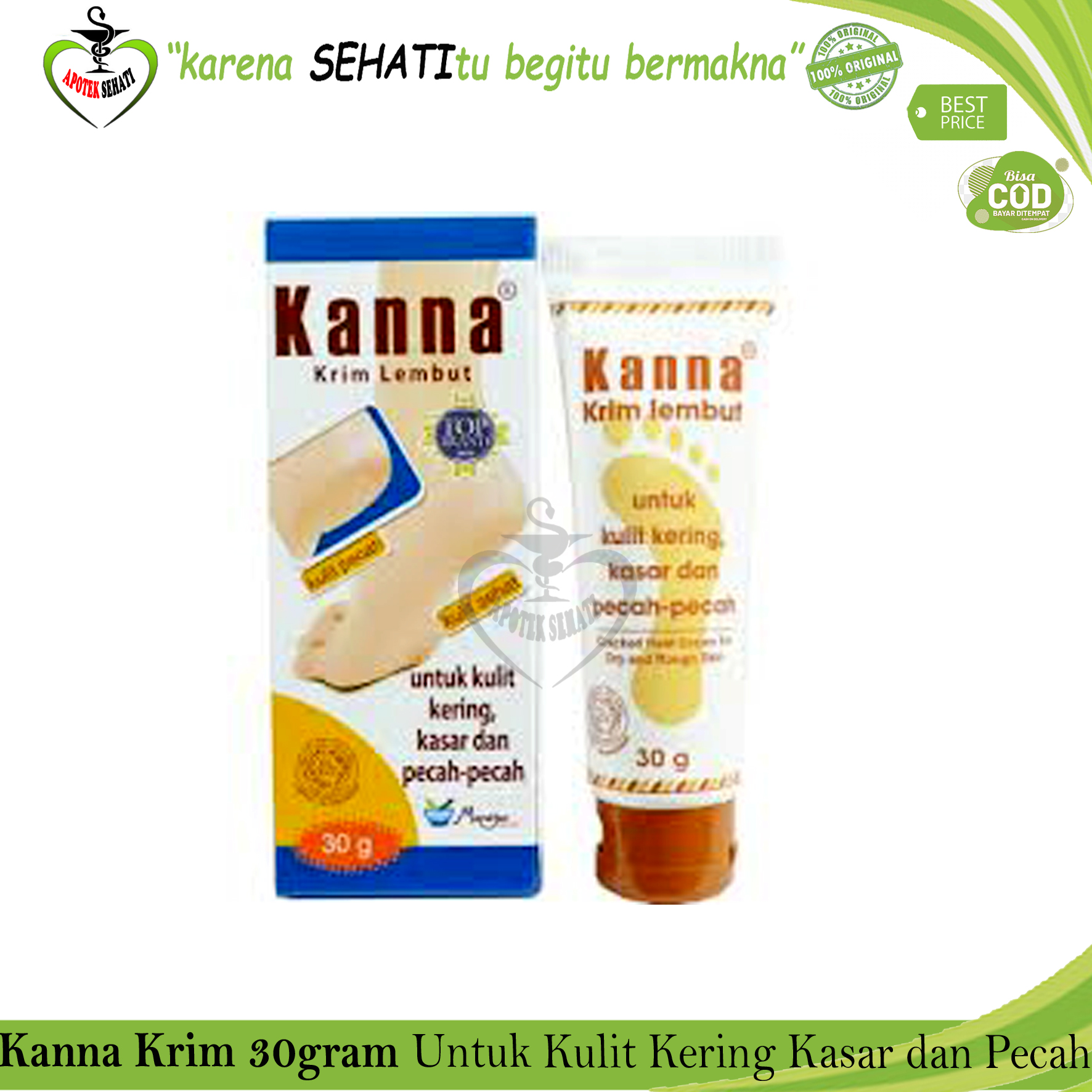 KANNA SOFT CREAM KAKI 30GR KANA | Lazada Indonesia
