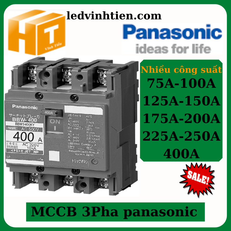 Cầu dao tự động Panasonic 1 pha loại DIN BD Breaker DIN Type (10A-16A ...