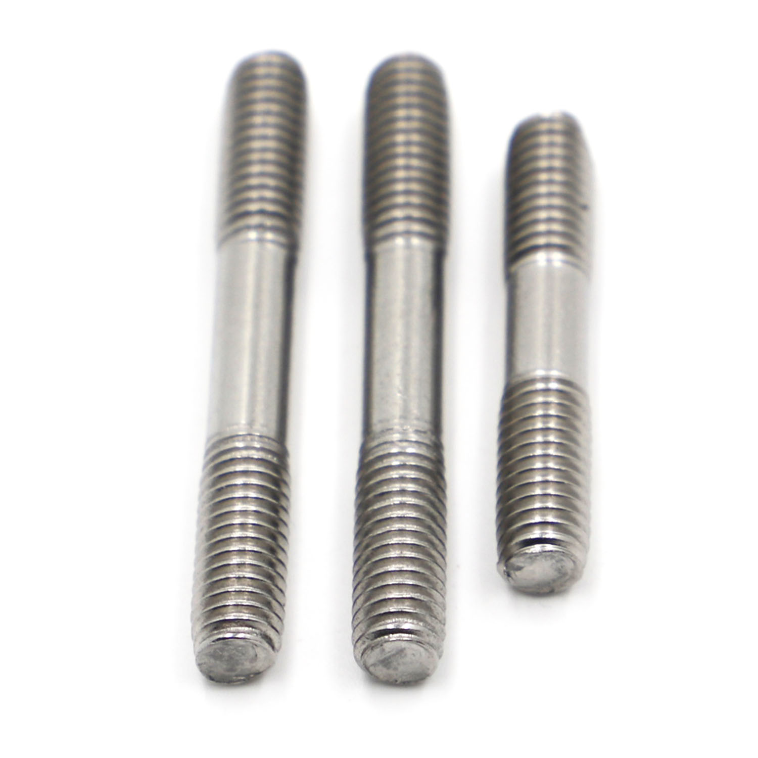 M3 M4 M5 M6 M8 Metric 304 Stainless Steel Stud Bolts Screw Rod Double ...