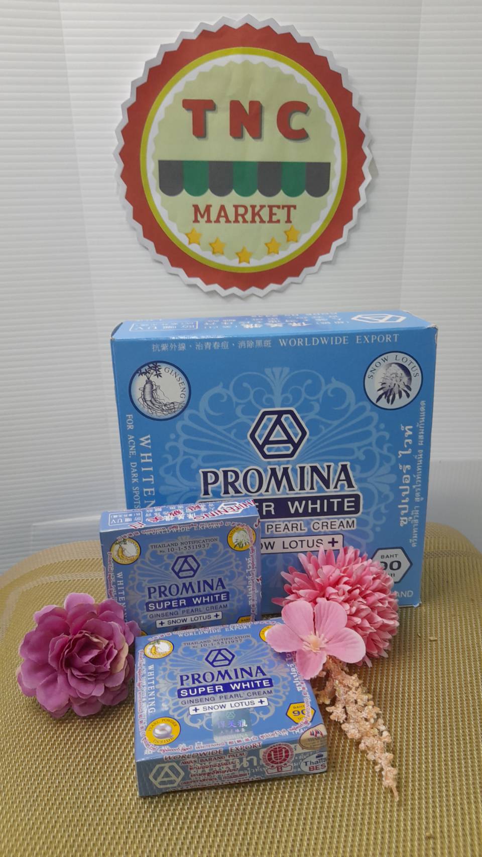 Promina Ginseng Facial Foam โพรมีน่าโฟมล้างหน้าโสม 120กรัม - M&C ...