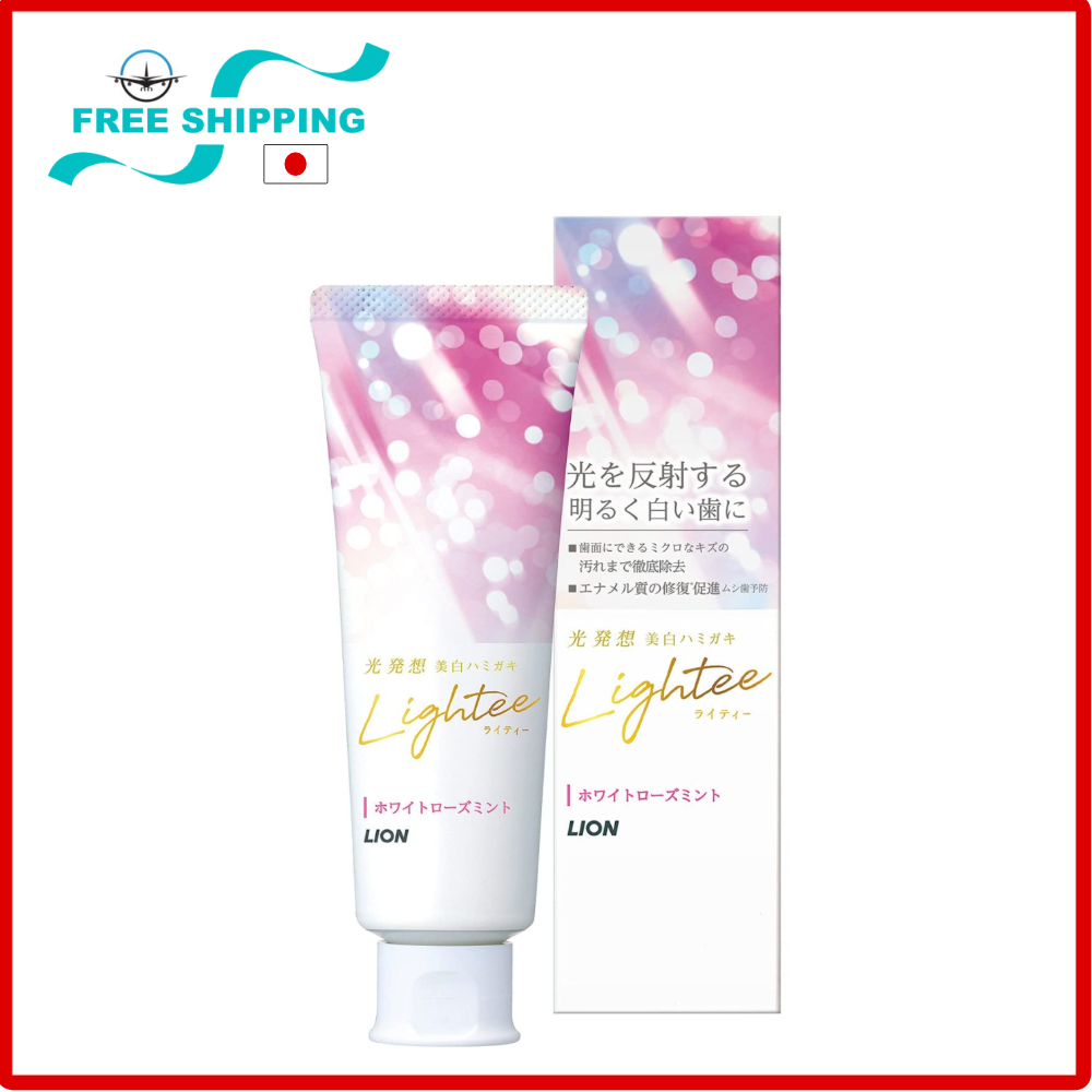 LIGHTEE PREMIUM Whitening Toothpaste White Rose Mint 100g | Lazada Singapore