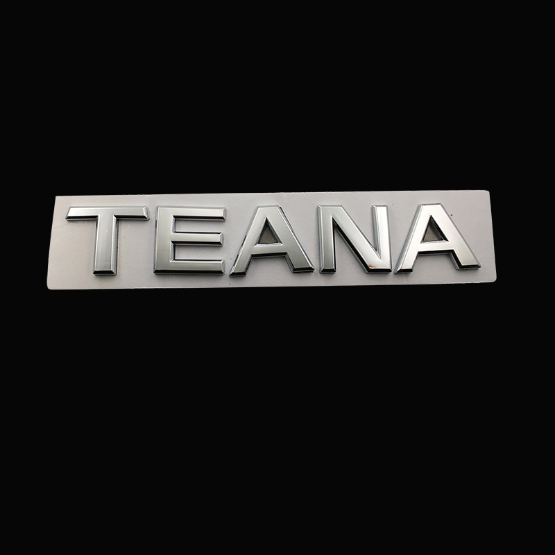 Logo Huruf สำหรับ Nissan TEANA สติกเกอร์ด้านข้าง CVT ด้านหลังสัญลักษณ์ ...