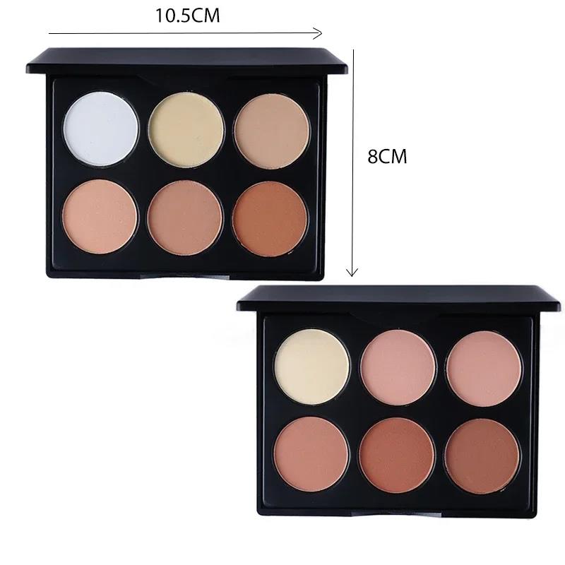 Face Highlighter Powder Palette Corrector Concealer Power Palette ...