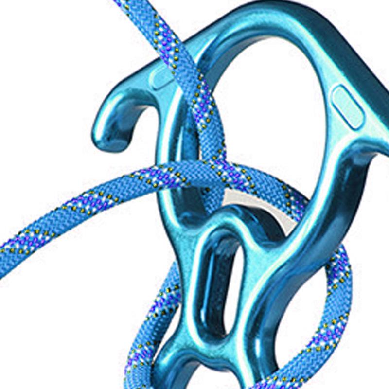 CAMNAL Outdoor Climbing Aerial Cable Lowering Horn 8 Word Ring Drop ...