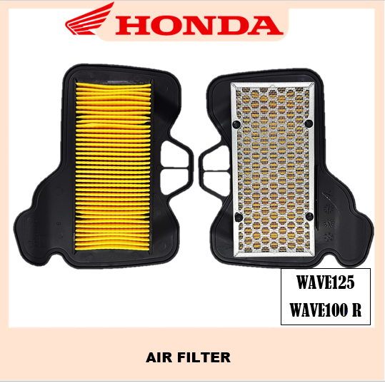 HONDA WAVE125 / WAVE100R AIR CLEANER ASSY FILTER PENAPIS UDARA KOTAK ANGIN WAVE125R WAVE 125 ...