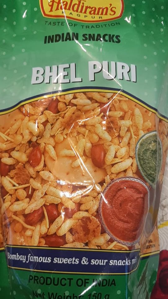 Haldiram's-Bhel Puri Indian Snack 150g | Lazada