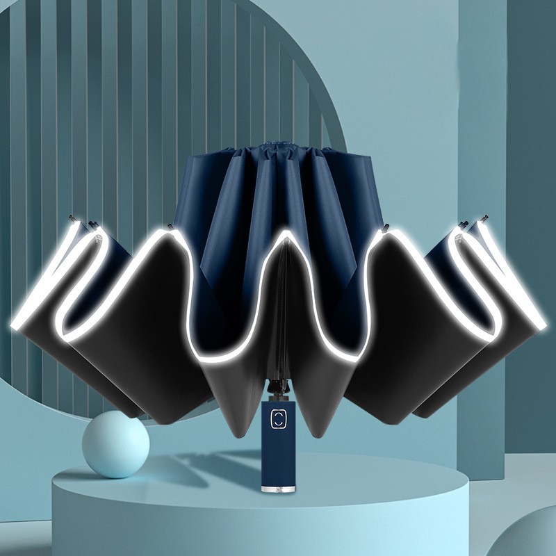 Lightweight Automatic Inverted Reverse Umbrella UV Portable Foldable ...