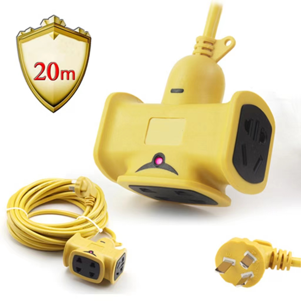 🔥Original+local delivery Extension Cord Extra-long Plug-in Strip 10M ...