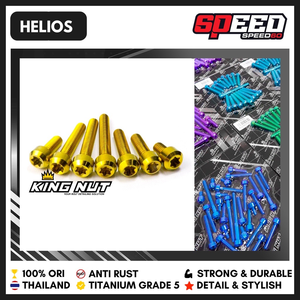 Baut Set CVT Vario Lama Karbu Baut Titanium Probolt Grade 5 Thailand ...