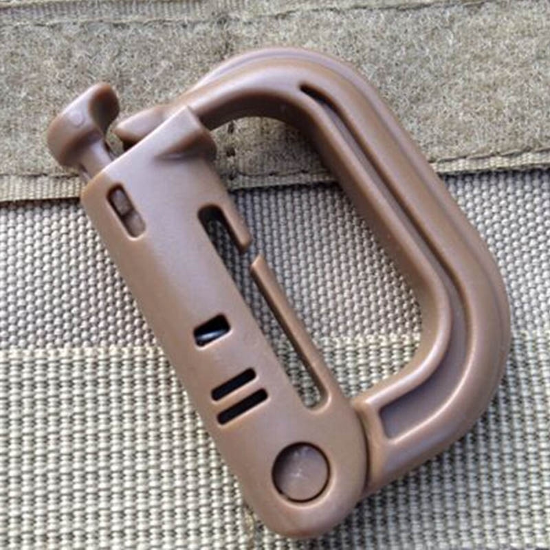 Molle Tactical Backpack EDC Shackle Snap D-Ring Clip KeyRing MOSCHINO ...