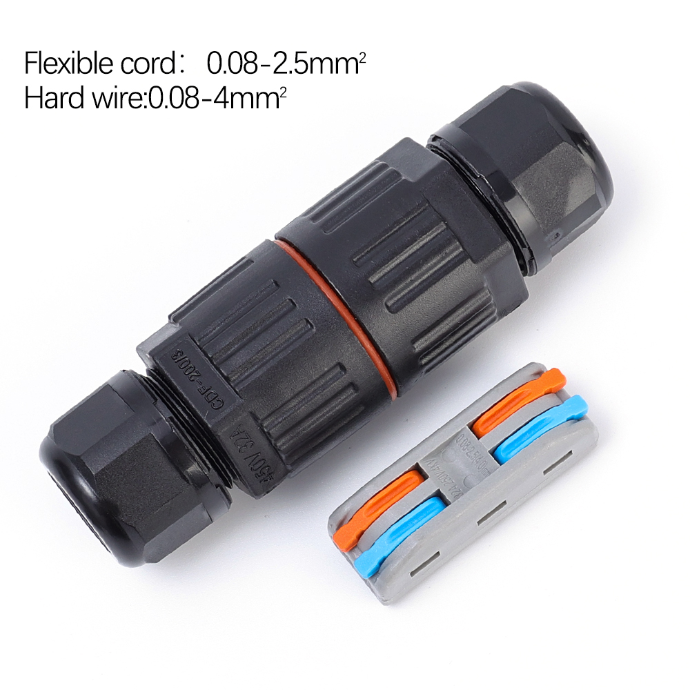 IP68 Waterproof Joint Wire Quick Connector 2/3 Pin Solder Less LED Lamp ...