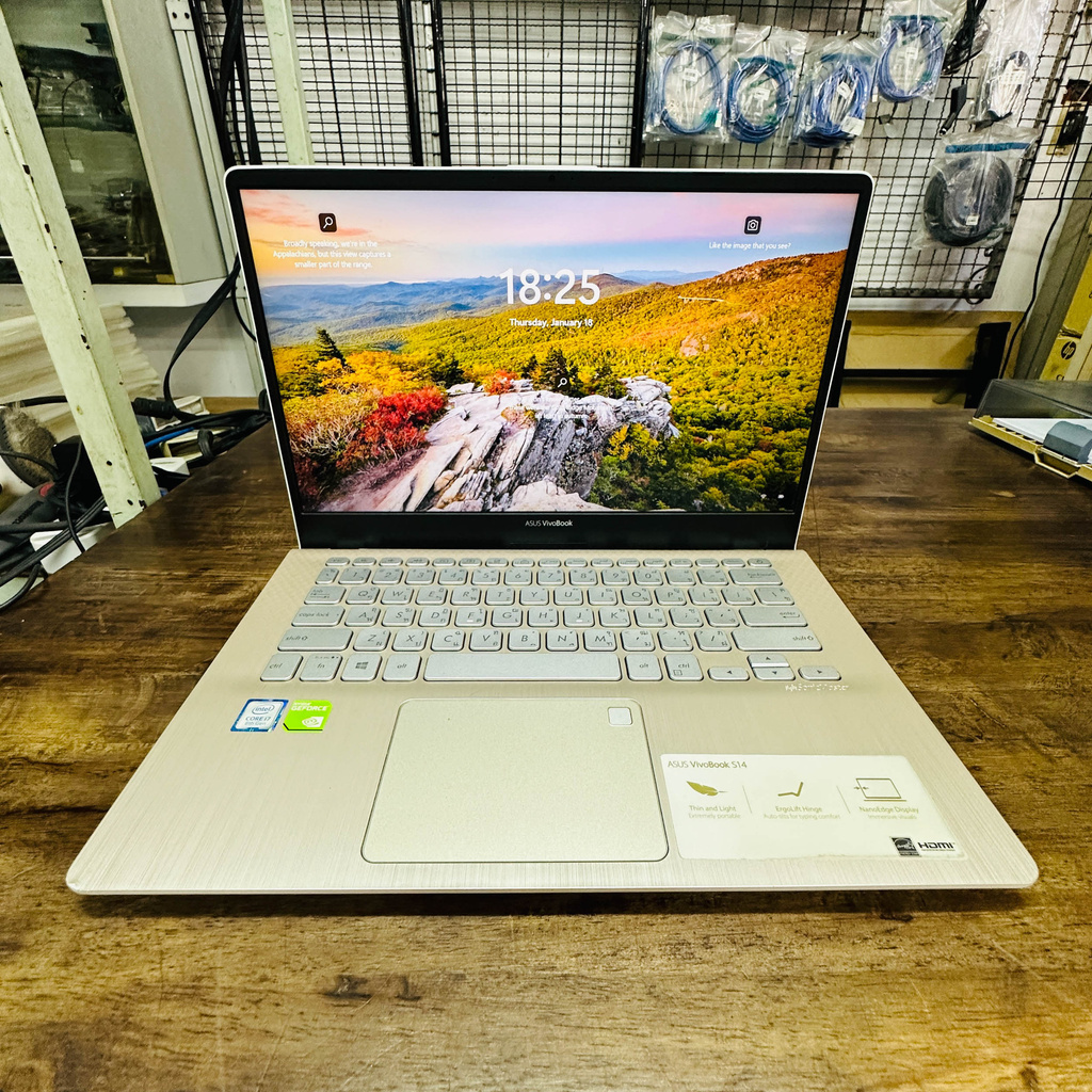 Asus VivoBook S14 S410UN i7 gen 8 keyboard มีแสง สภาพดีมือสอง - ไอคอนเอ ...