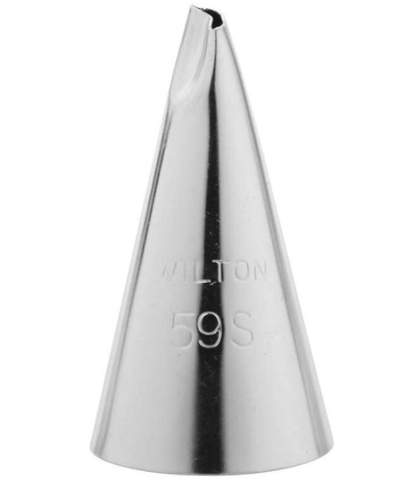 WILTON, Piping Tip -Petal Tip #59S/59 - Std | Lazada