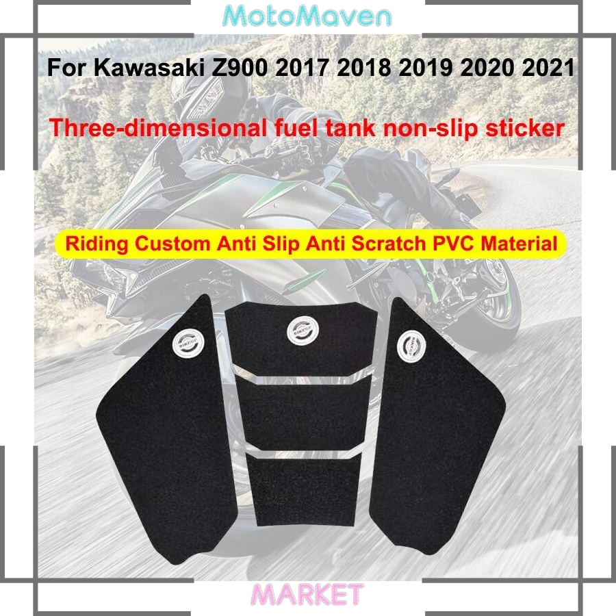 MotoMaven AMARK For Z900 ABS 2017-2022 Fuel Pads Gas Knee Grip Traction ...