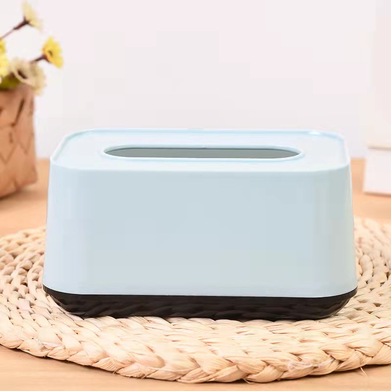 Plastic Tissue Box Tissue Holder Desktop Living Room Tissue Dispenser ...