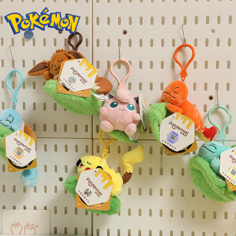 MANYOU Animal Pokemon Pikachu Eevee Bulbasaur Charmander Jigglypuff ...
