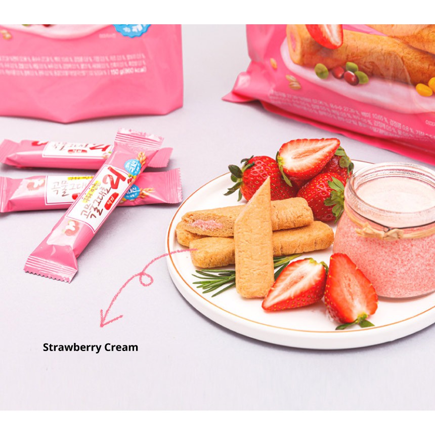 Kemy Korea Premium Baked 21 Grain Crispy Roll 150g | Lazada PH