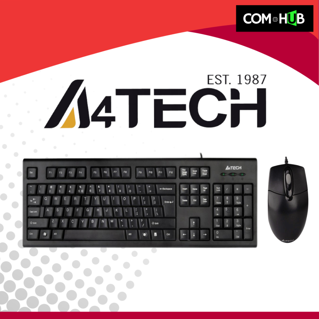 ComHub PC | USED A4TECH Keyboards and Mouse Combo for PC Pisonet Laptop | Lazada PH
