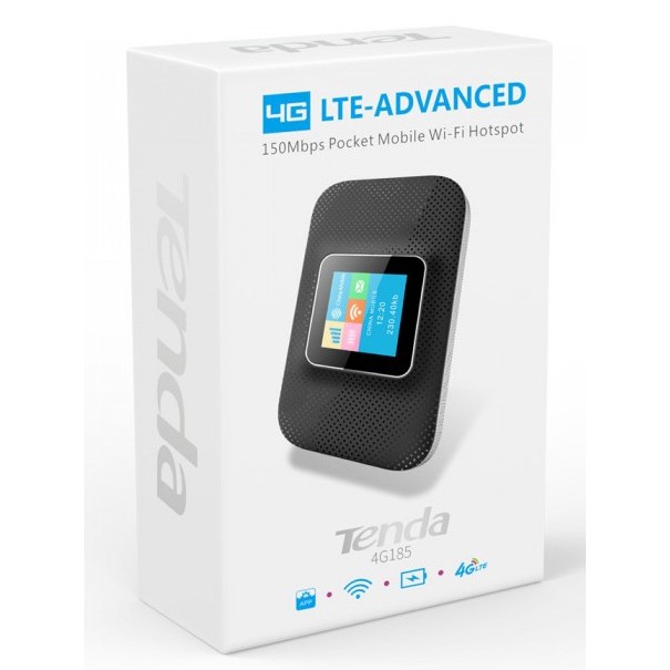 Tenda 4G185 Mobile Router Hotspot Portable Router 4G LTE Mobile Wifi 2.4GHz 150 Mbps Smooth ...