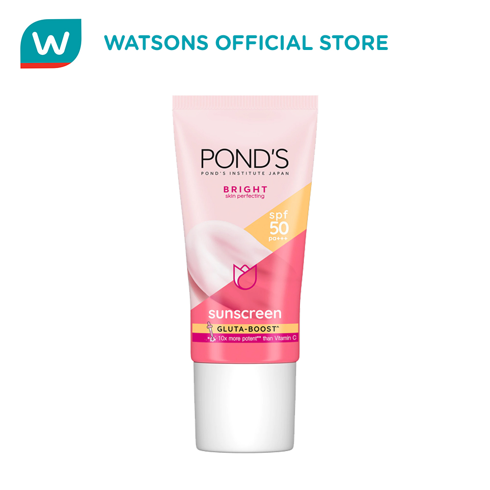 PONDS White Beauty Skin Perfecting Sunscreen Gluta Boost SPF50 30g ...