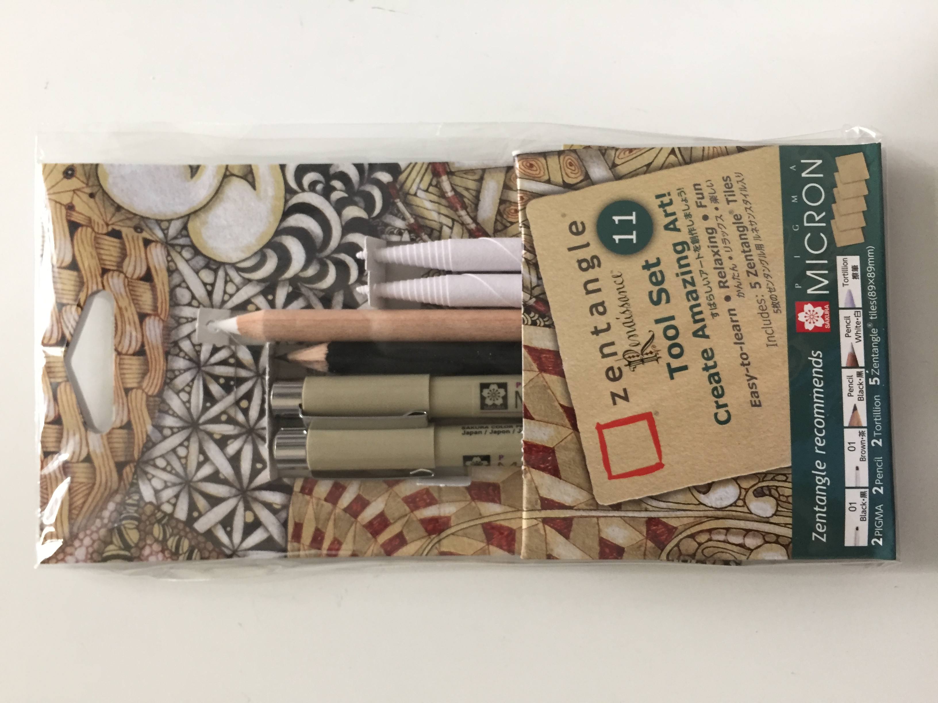 Sakura Zentangle Renaissance Tool Set / Zentangle Art Tools / Zen ...