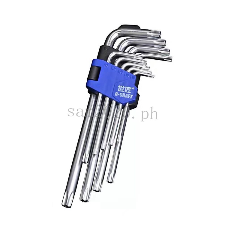 9pcs/set L-Shape Plum Allen Wrench Hex Screwdriver Hand tool | Lazada PH