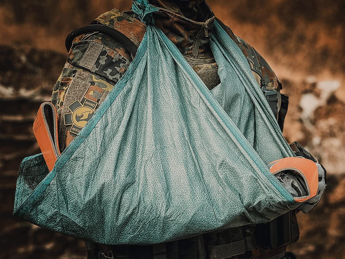 RHINO RESCUE Splint 36" X 4.3" Green-Gray, Keep Bones in Position For ...