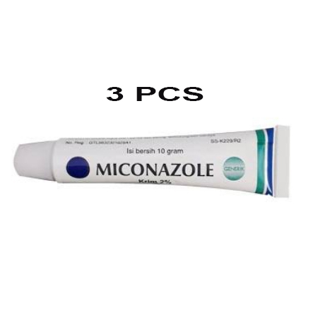 Miconazole cream 10 gram salep panu, kadas & jamur di kulit | Lazada ...