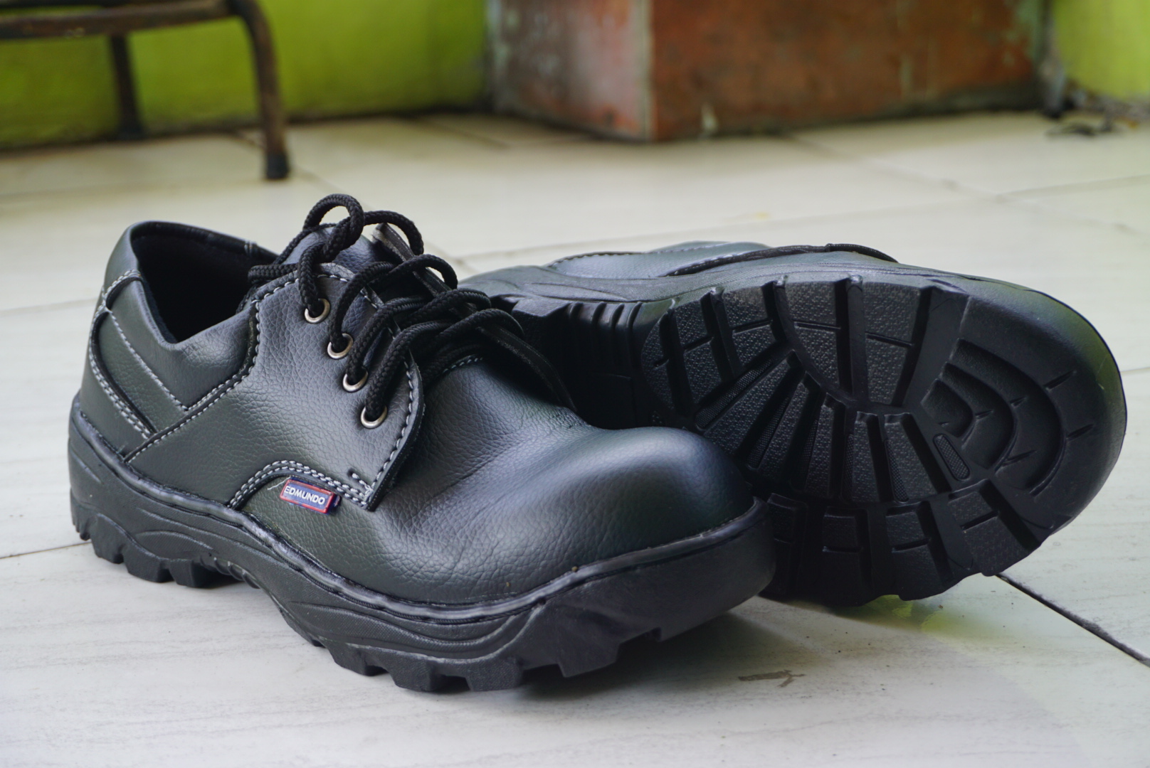 Sepatu Safety Kulit Omega Murah Ujung Besi King Kickers Edmundo Gregor ...
