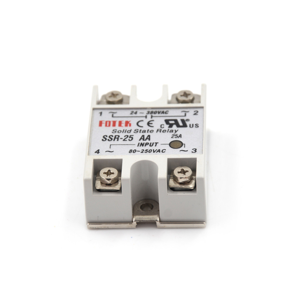 24V-380V 25A SSR-25AA Solid State Relay Module 80-250VAC AC-AC | Daraz.com.bd