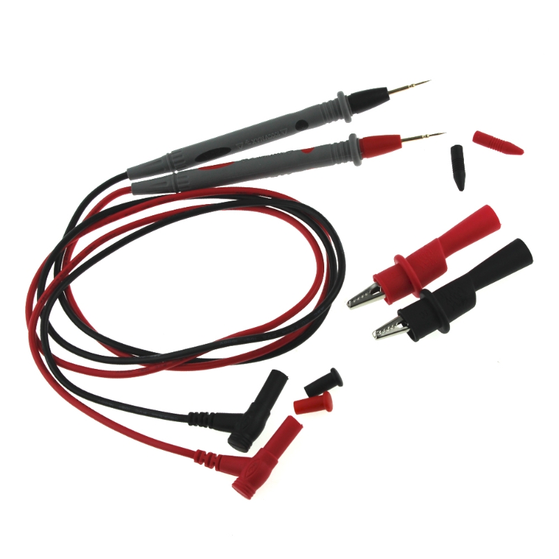 【Discount offer】Alligator Clips Clamp Cable Digital Multimeter Test ...