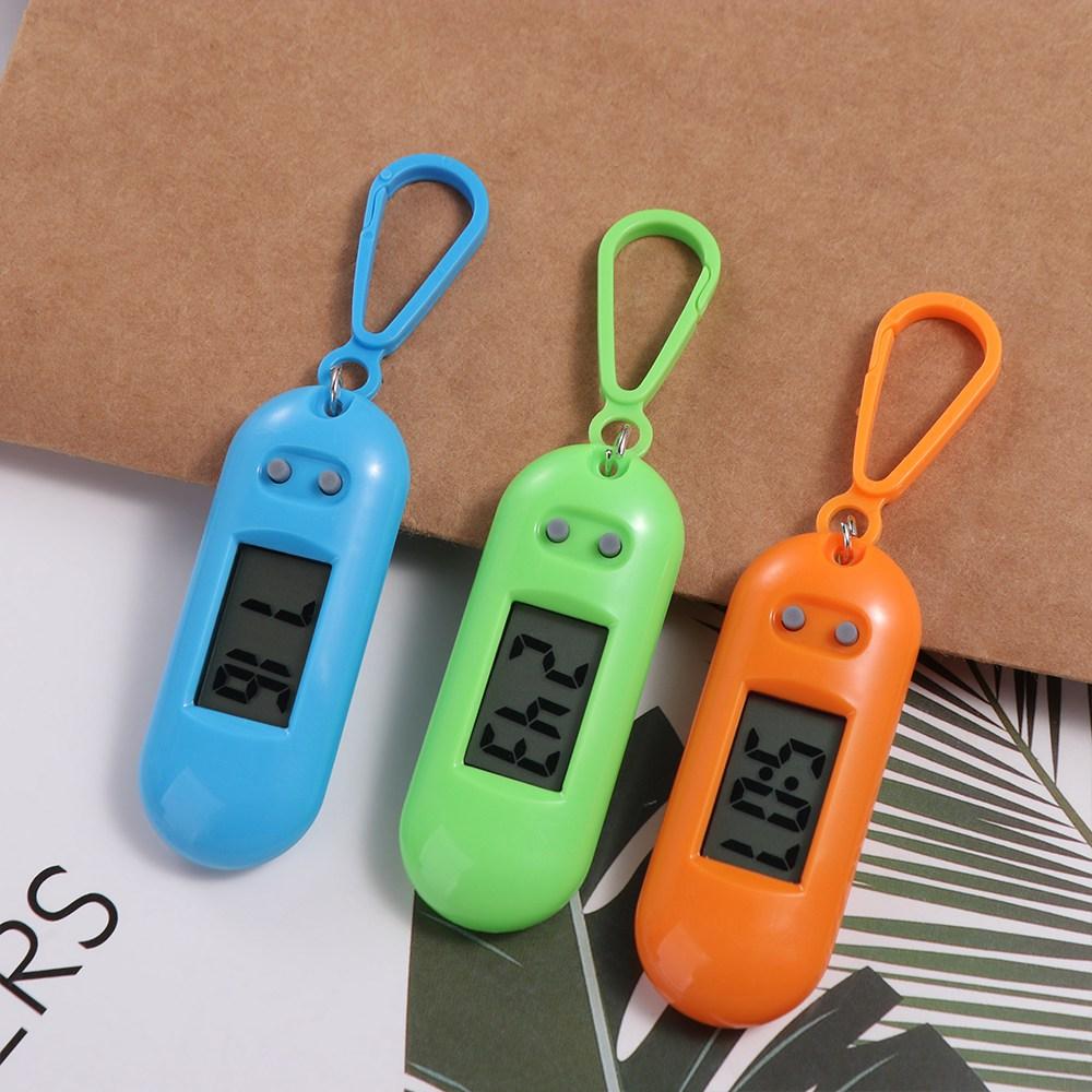 Backpack Watch Key Display Digital Electronic Clock Keychain Table Time ...