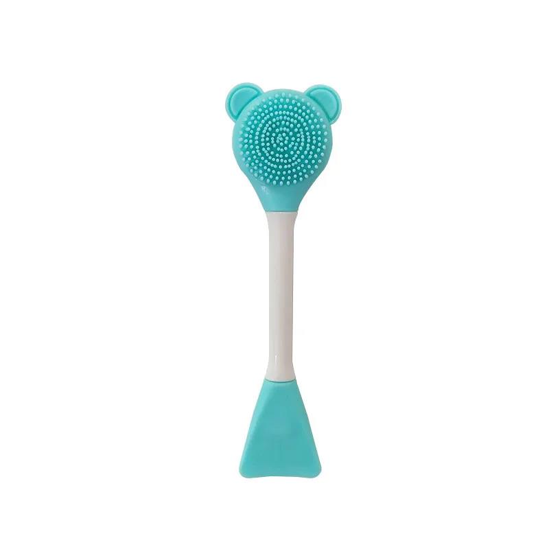 Facial Cleanser Pore Cleaner Exfoliator Cute Bear Shape Silicone Face ...