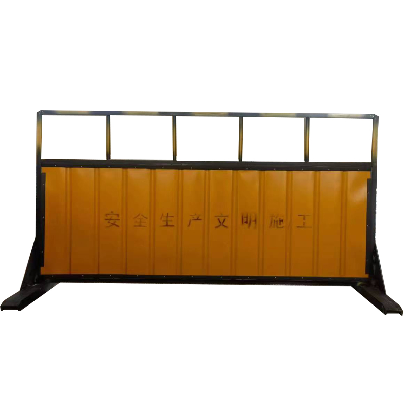 Construction guardrail movable fence iron horse guardrail road safety ...