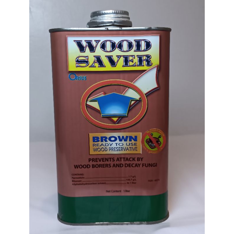 Wood Saver Wood Preservative ( 1 Liter ) | Lazada PH