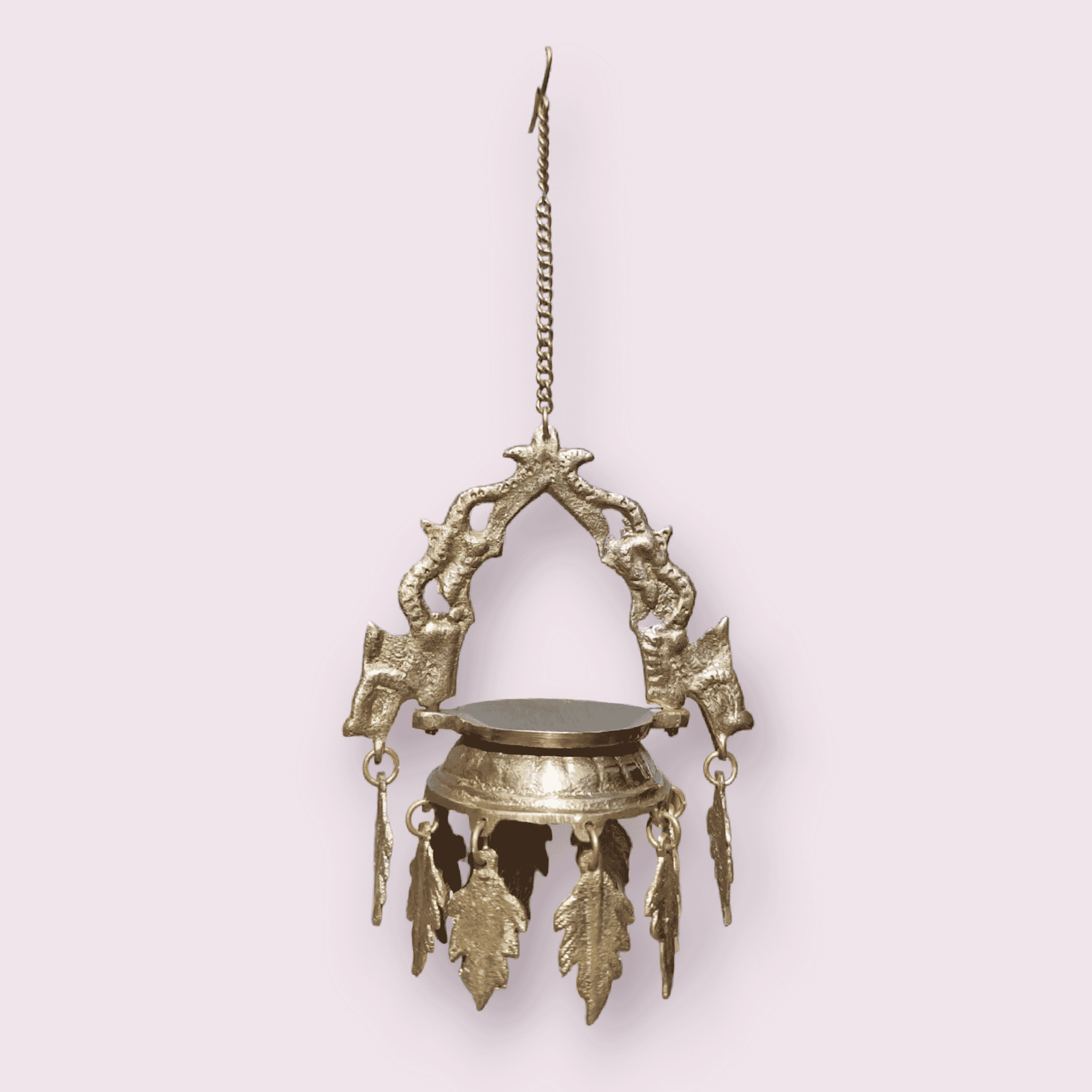 Beautiful Design 4.5" - Brass Dalucha/Jhundyaune Panas/Khadalu - 2 No ...