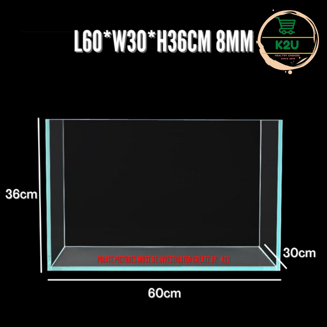 AQUARIUM Fish Tank Crystal Clear Tank Square Tank 5mm/ 6mm/ 8mm ...