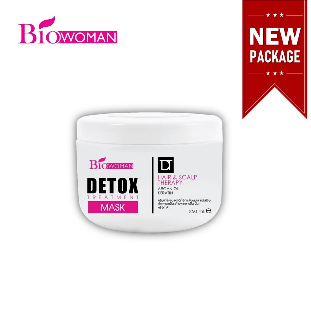 Biowoman ไบโอวูเมนส์ ดีท็อกซ์ ทรีทเม้นท์ (ล้างสารเคมี) 250 มล. - MixASale