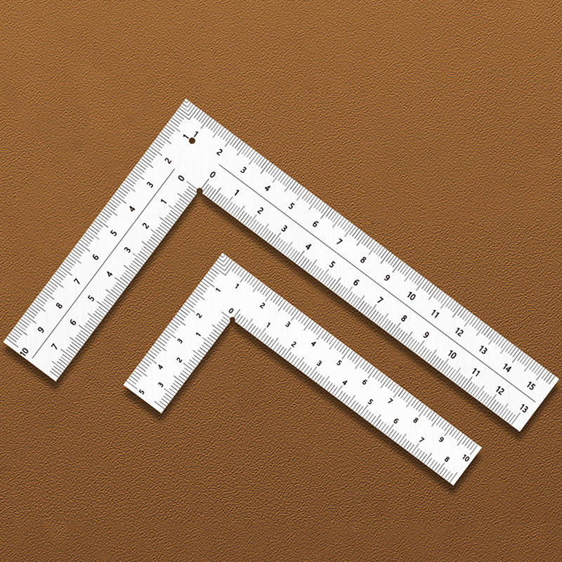 Mini Framing Ruler Measuring Layout Tool Stainless Steel Square Right ...