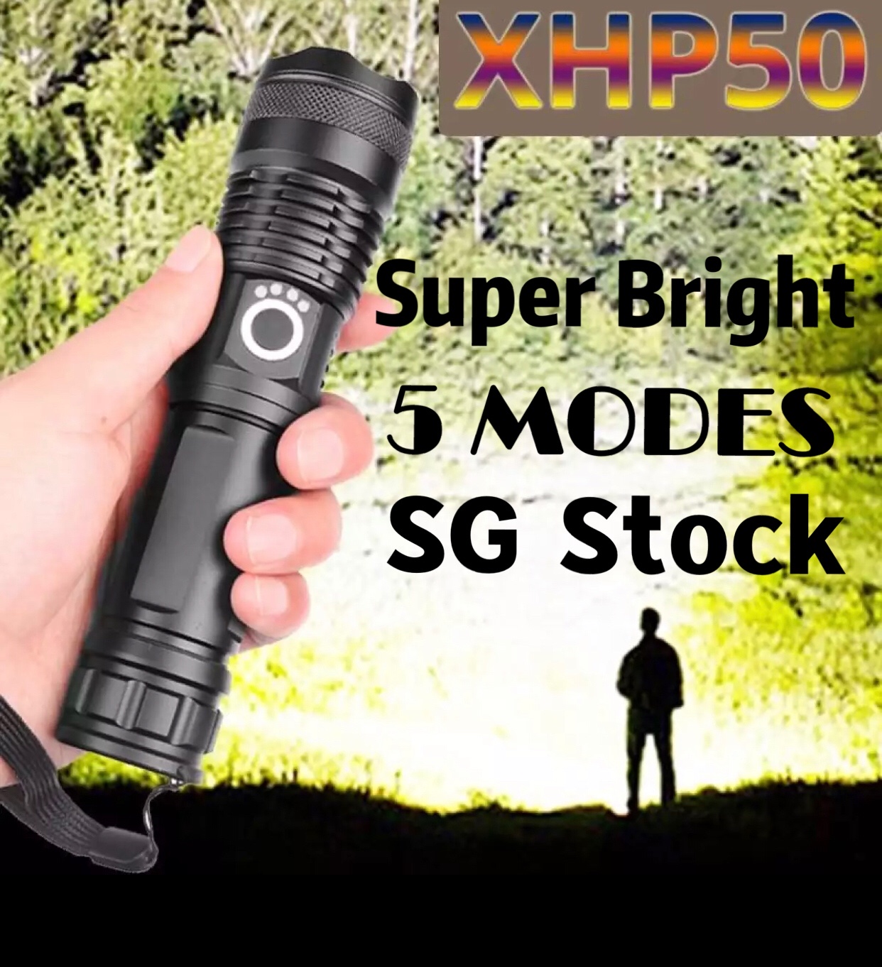 SG Stock | Fast Delivery | Most Powerful Flashlight Nitecore 5 Modes ...