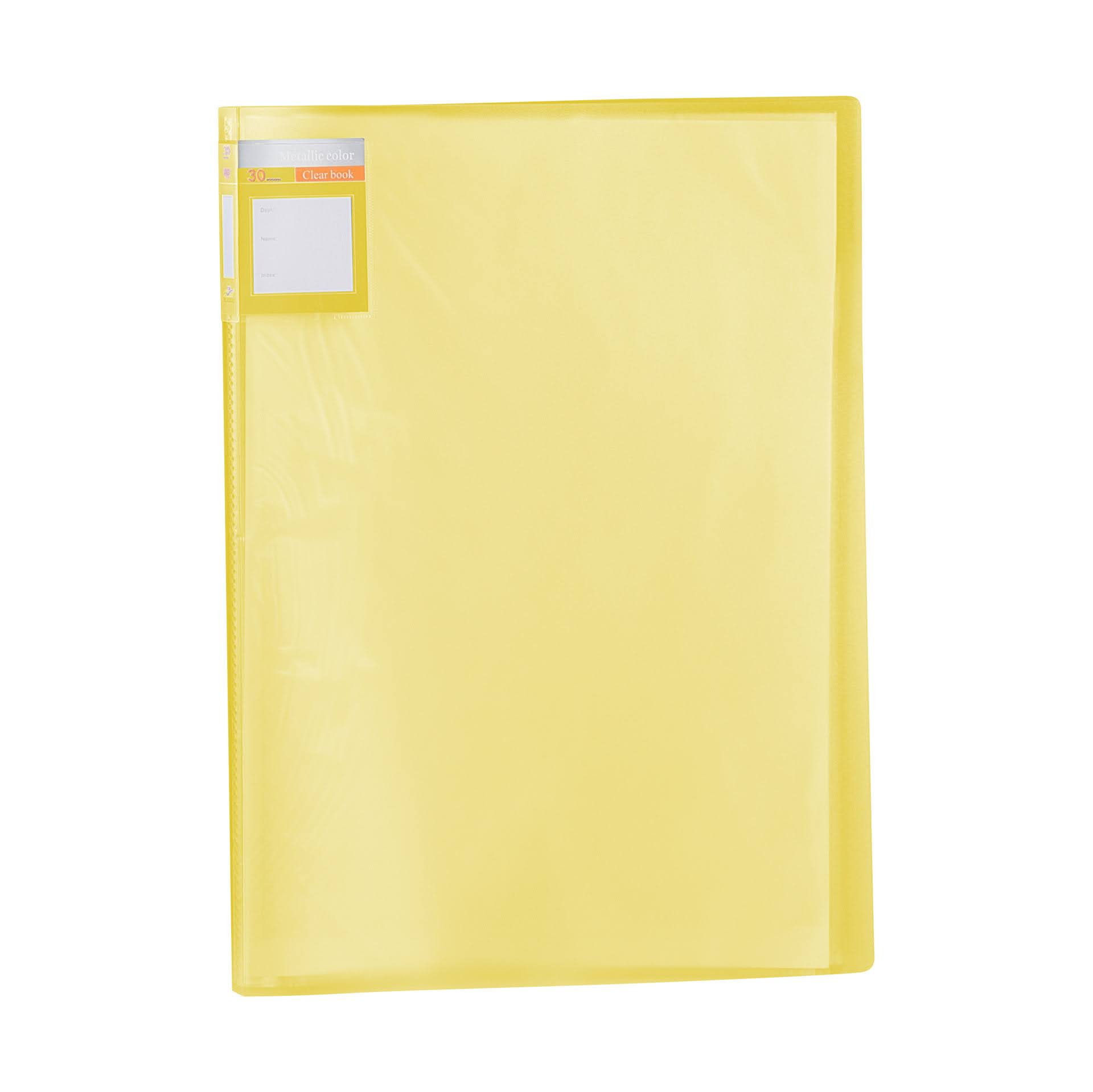 A4 Size Transparent Display book Pocket Folder | Lazada Singapore
