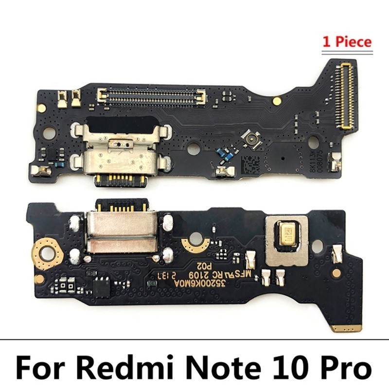 For Redmi Note 7 8 9 10 Pro 4G 5G 8T 9S 10S Charging Pad Port with Fast ...