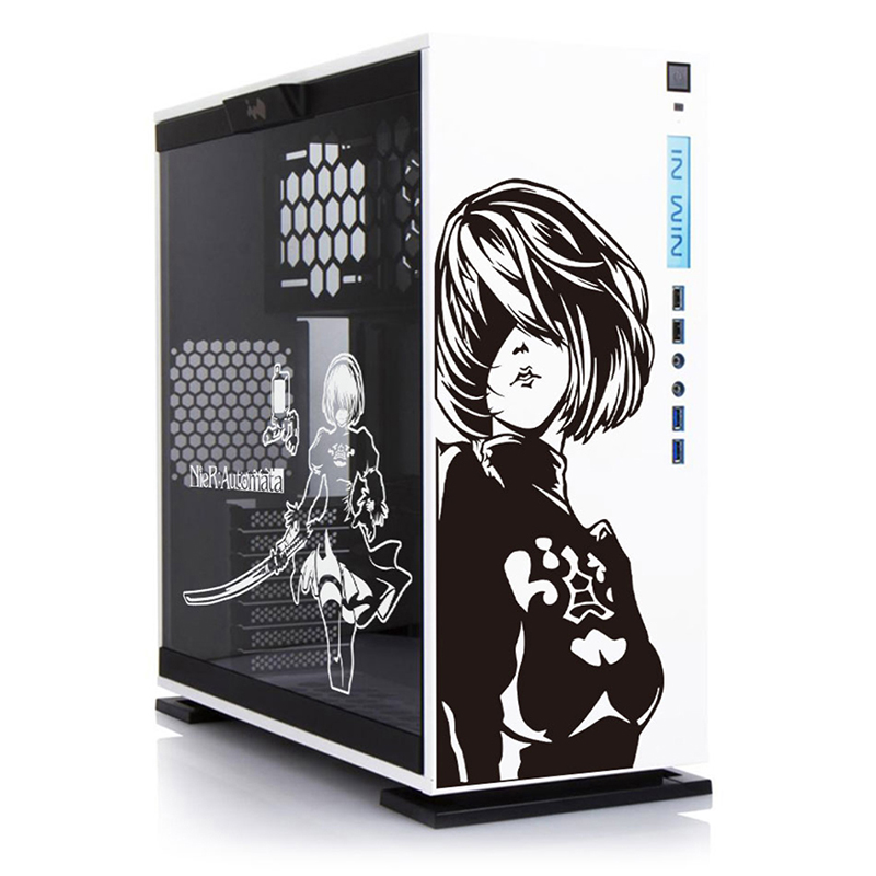 Anime Removable Waterproof Sticker ATX Gaming PC Case Stickers Mid ...