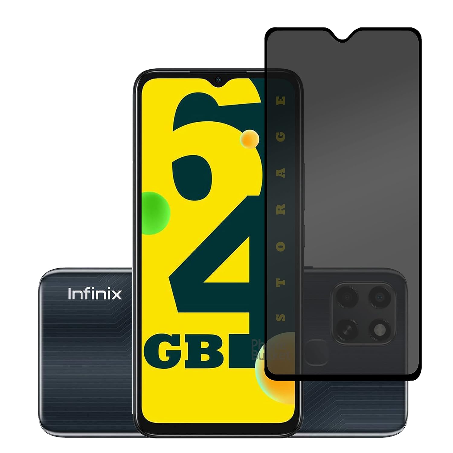 Tecni Camon 30 Pro 5G Anti Spy Privacy Edge to Edge Tempered Glass ...