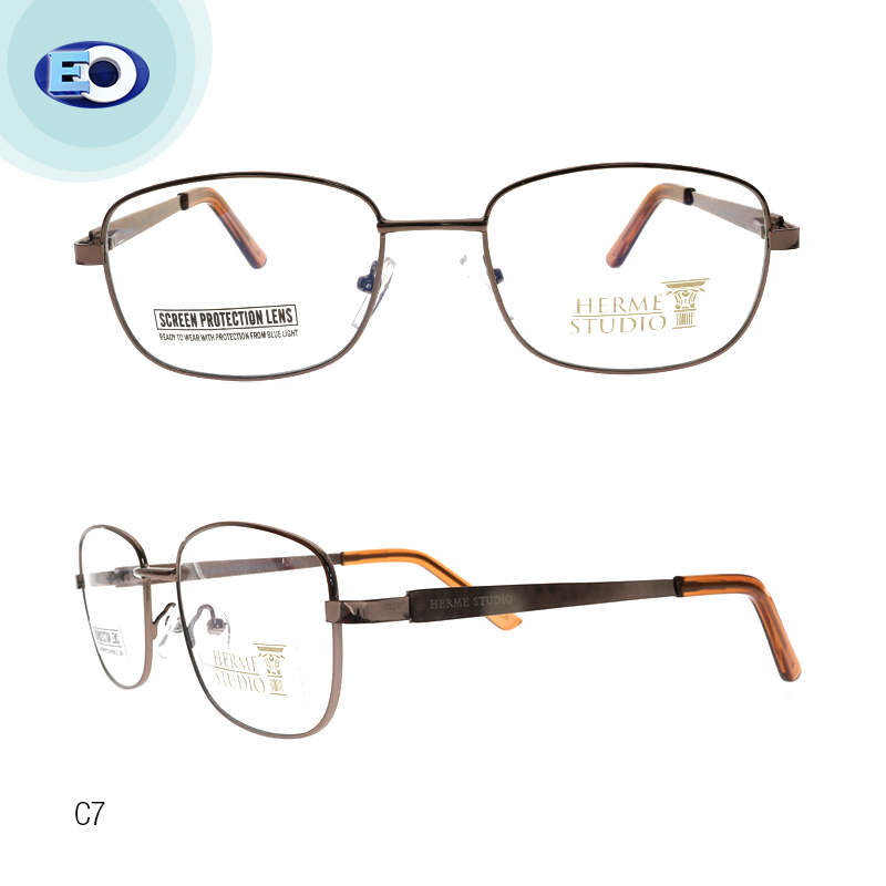 EO Herme Studio HS19512 Non-graded Anti-Radiation Eyeglasses for Men ...