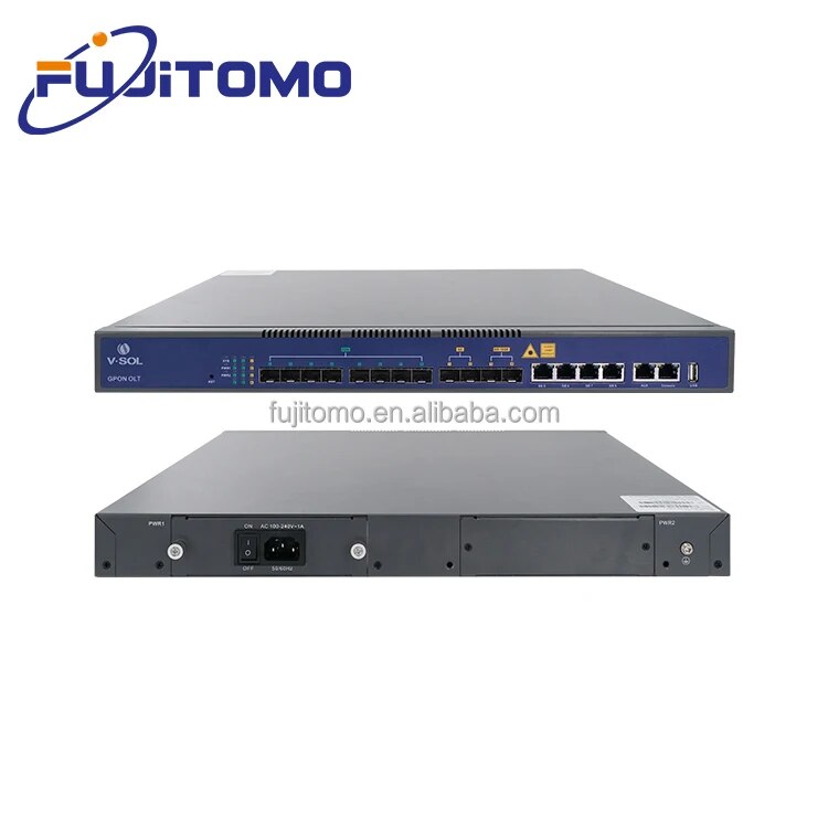 Vsol V1600D V1600D4-DP Mini 4 Port 8 Port 16 Port Epon Gpon OLT V1600G1 ...