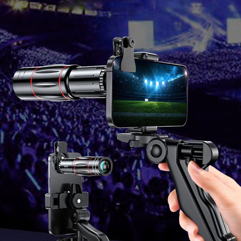 18/28/36X Mobile Phone Camera Lens Clip-On Zoom Phone Camera Telephoto ...