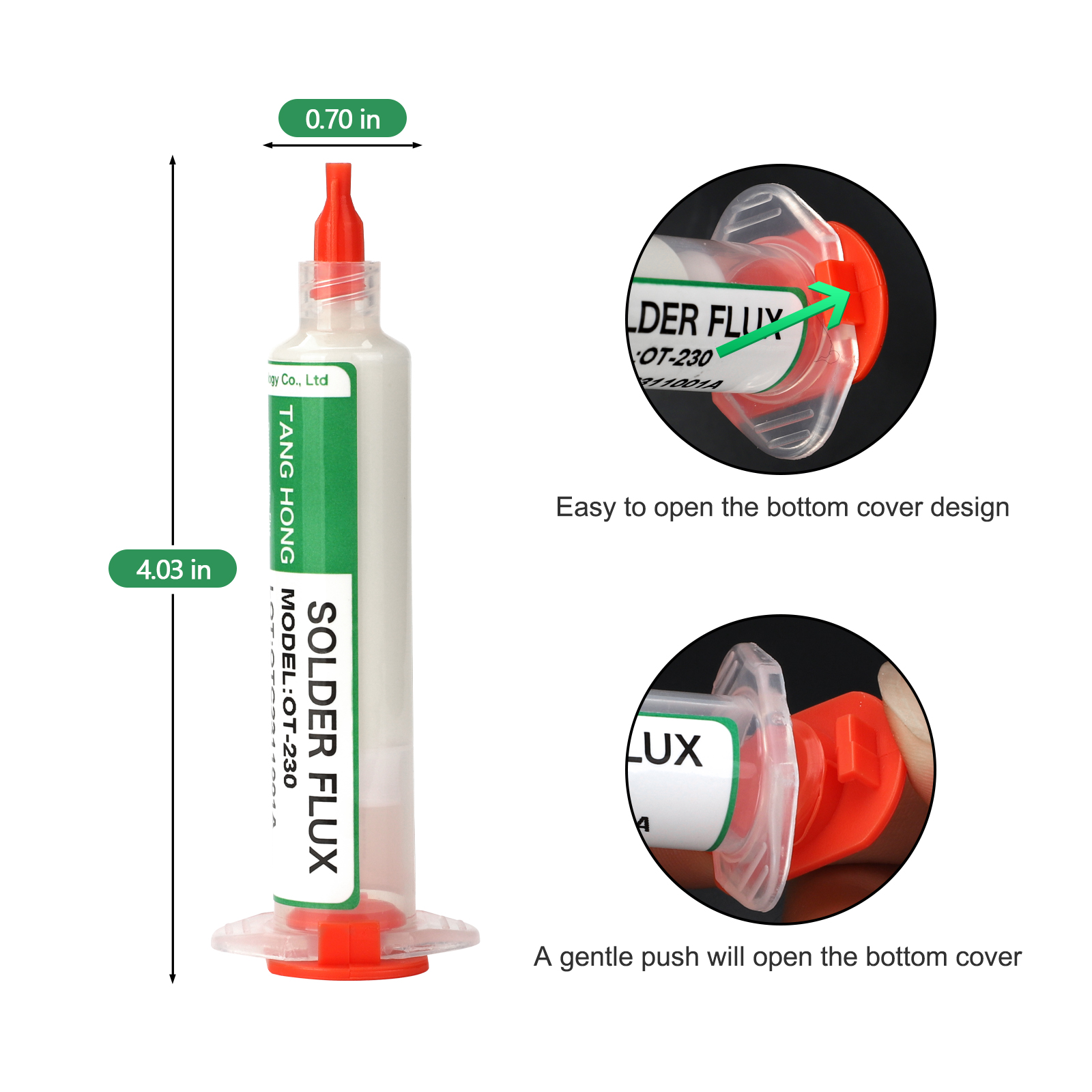 TANGHONG Soldering Flux for Welding SMD Desoldering - Tin Soldering ...