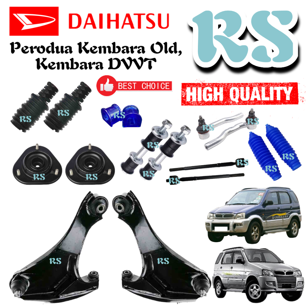 16 Item Combo Set Front Suspension Part Perodua Kembara OLD, Kembara ...