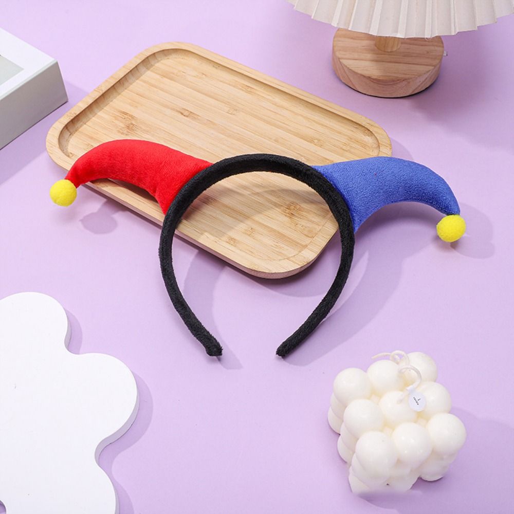 Fashion Two-color Clown Headband Exaggerated Costume Accessories ...